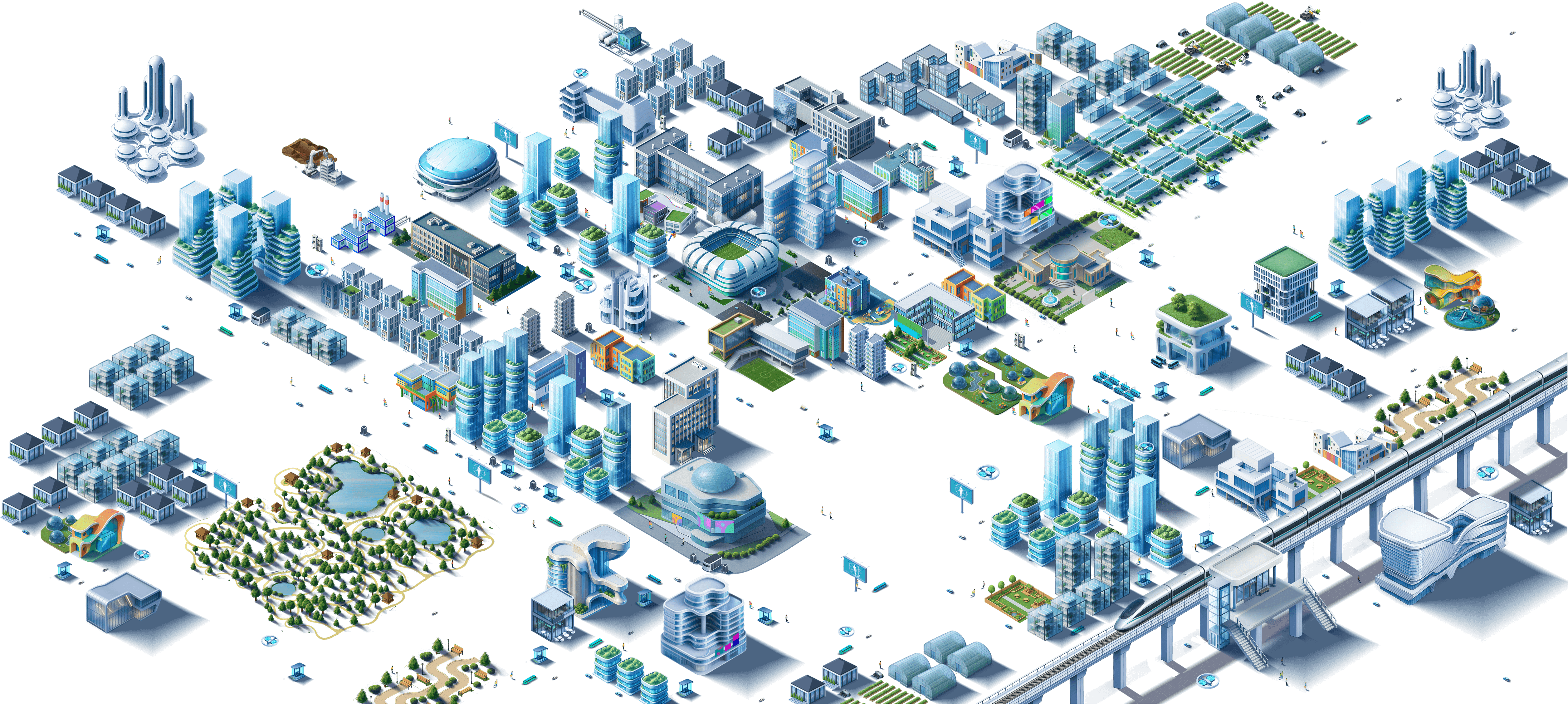 Карта атомного города 2075: развитие, новые объекты — ТАСС